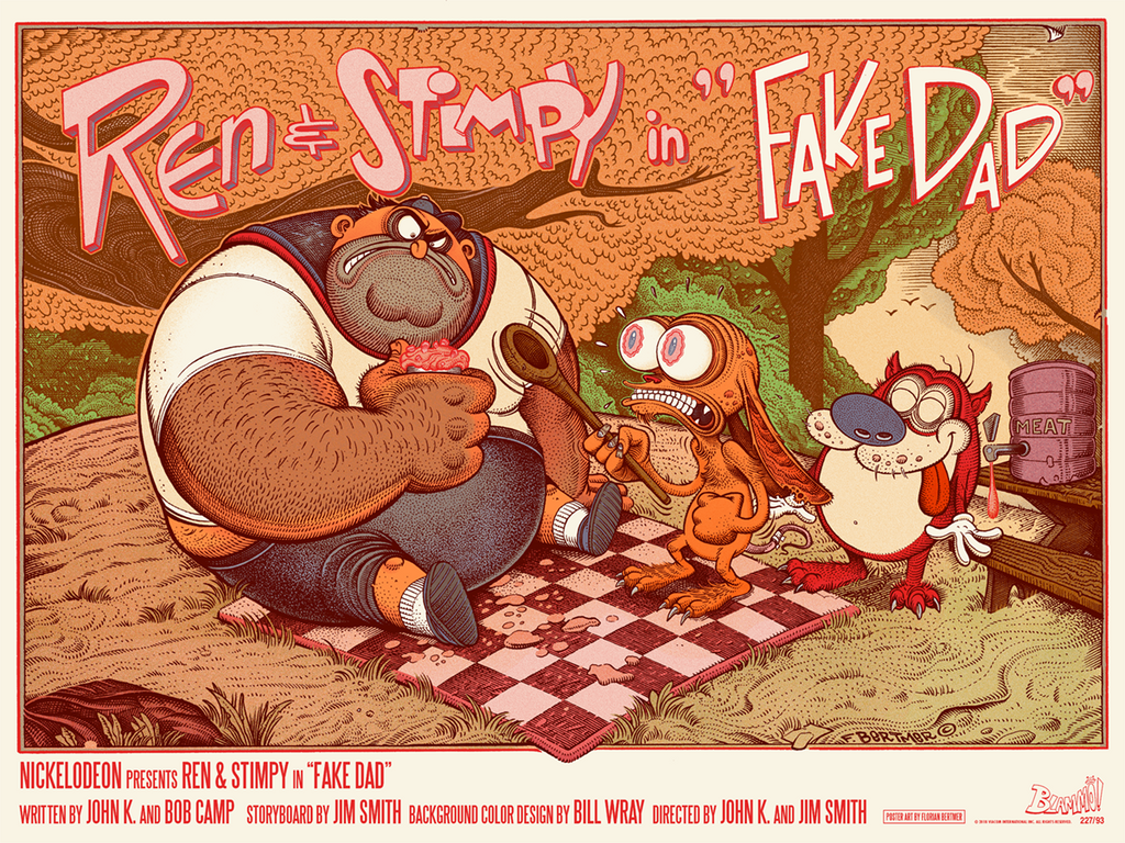 Ren And Stimpy Old Man Hunger
